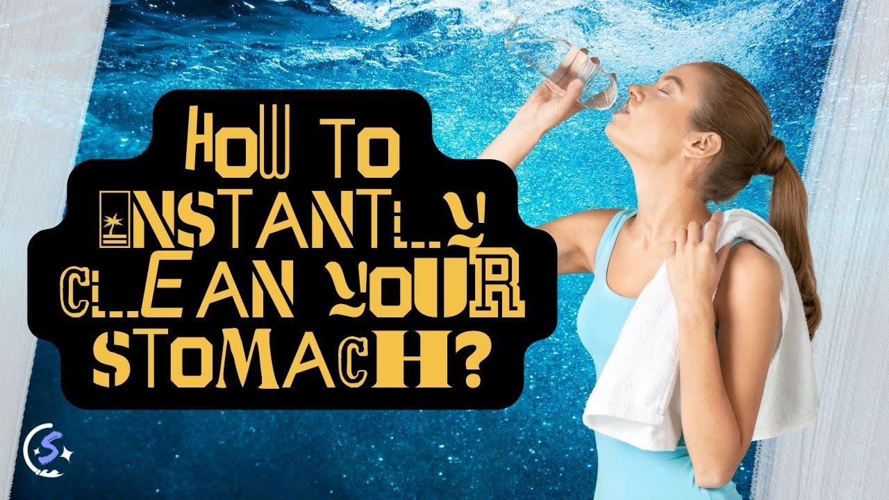 How to instantly clean your stomach? - YouTube