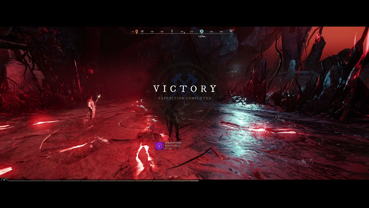 New World Knight dies from lazer after boss dies - YouTube