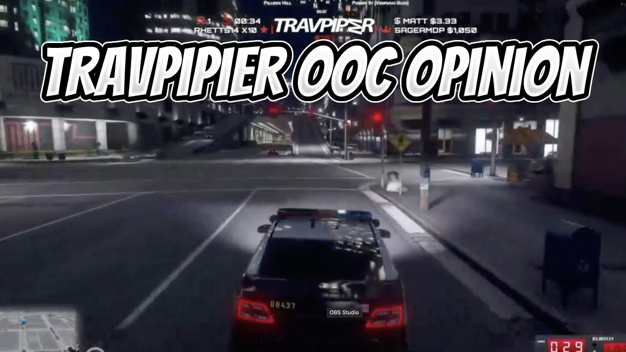 Travpiper (Gunner) OOC Opinion On The Ranger Video He Made | Nopixel RP ...