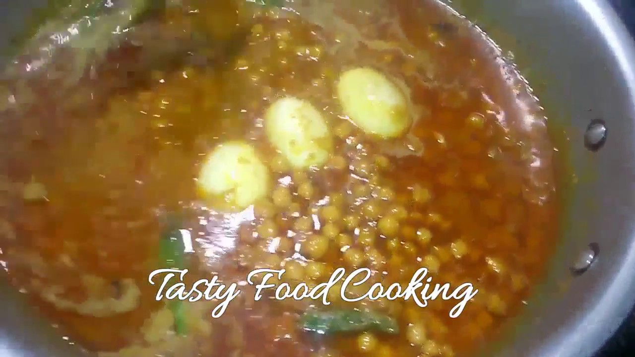 White Chanany With Egg Recipe In Urdu - YouTube