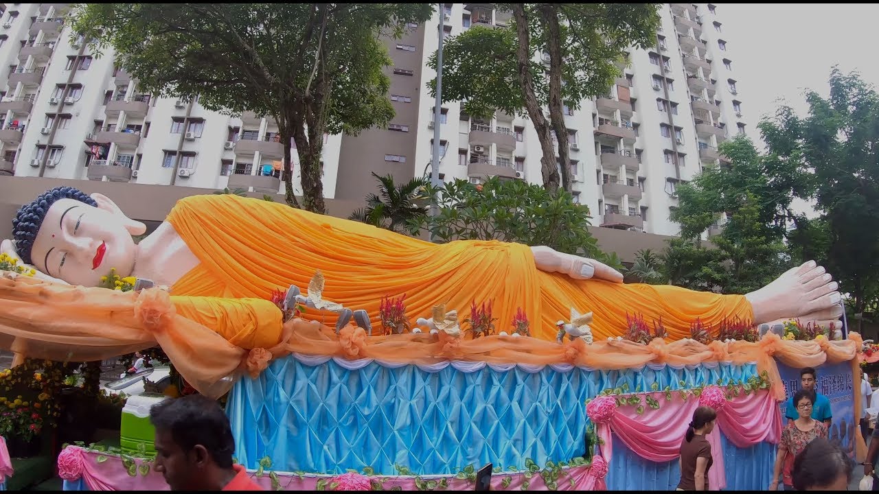 Wesak Day 2019 卫塞节 花车装饰 @ Buddhist Maha Vihara Temple, Brickfields ...