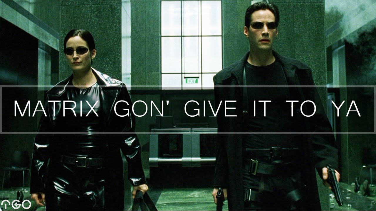 If DMX Scored The Matrix Lobby Scene - YouTube