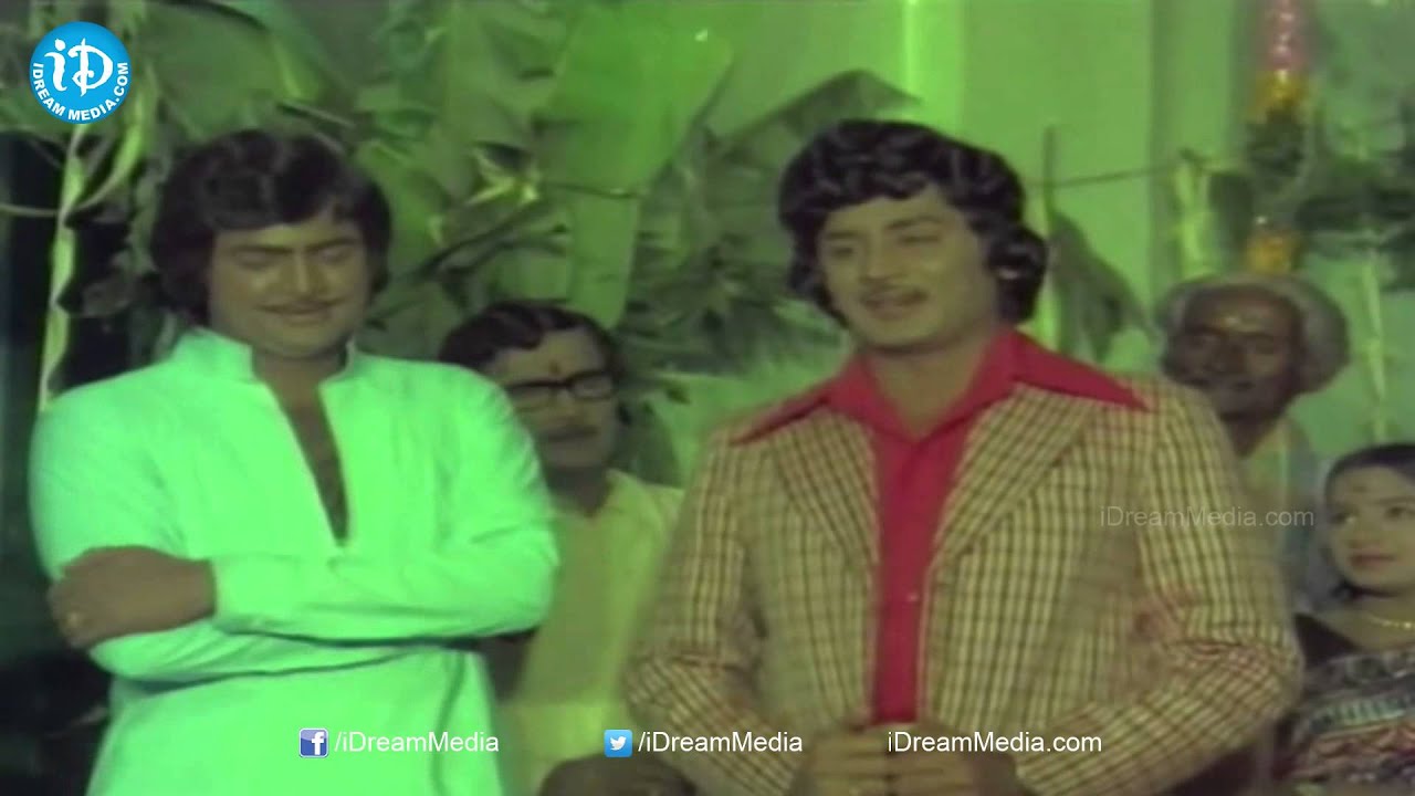 Pottelu Punnamma Movie - Murali Mohan, Sri Priya, Mohan Babu Nice Scene ...