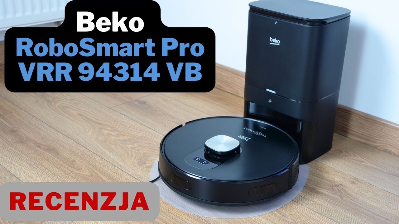 Beko RoboSmart Pro VRR 94314 VB - recenzja robota sprzątającego ze ...
