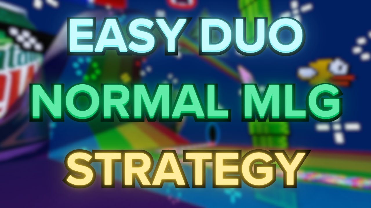(TDX) EASY DUO NORMAL MLG MODE STRATEGY | ROBLOX - YouTube