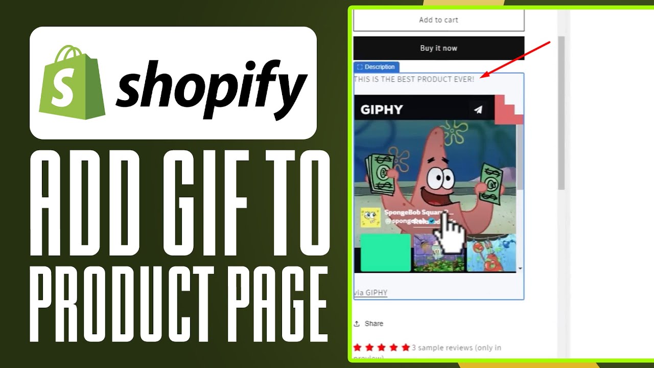 How To Add GIF On Shopify Product Page (2026) Full Guide - YouTube
