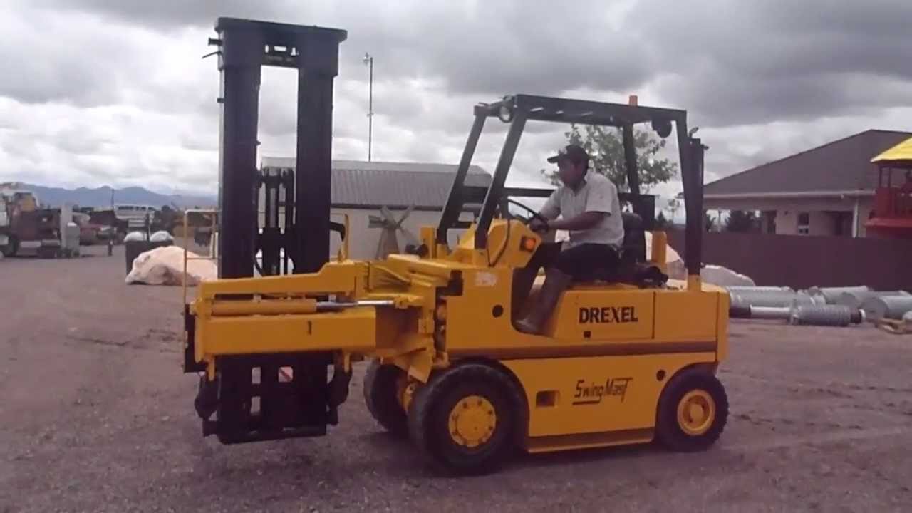 MONTACARGAS DREXEL R40SL DC - YouTube