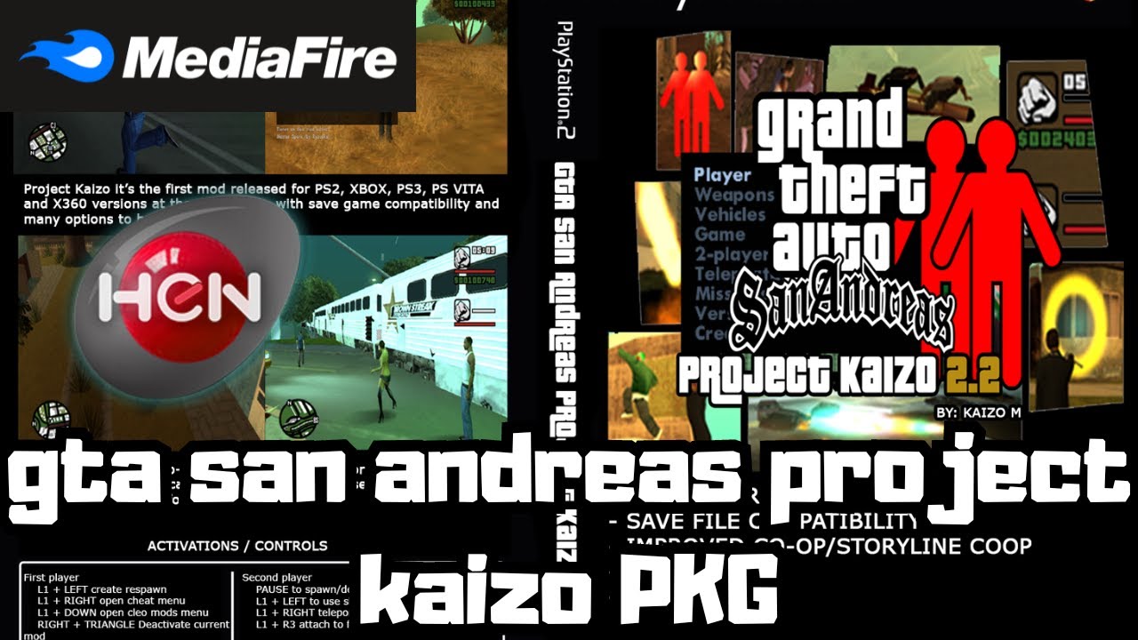 GTA SAN ANDREAS PROJECT KAIZO | PS3 PKG | HEN/HFW | 2024 - YouTube