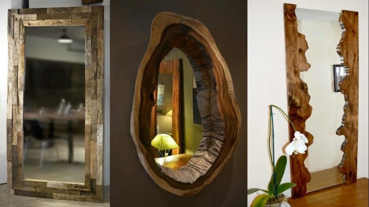 60+ Oglinzi cu Rame Din Lemn-Idei de Decorațiuni Interioare - YouTube