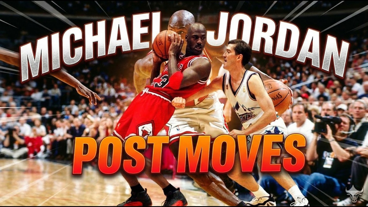 Michael Jordan Post Moves Breakdown - YouTube
