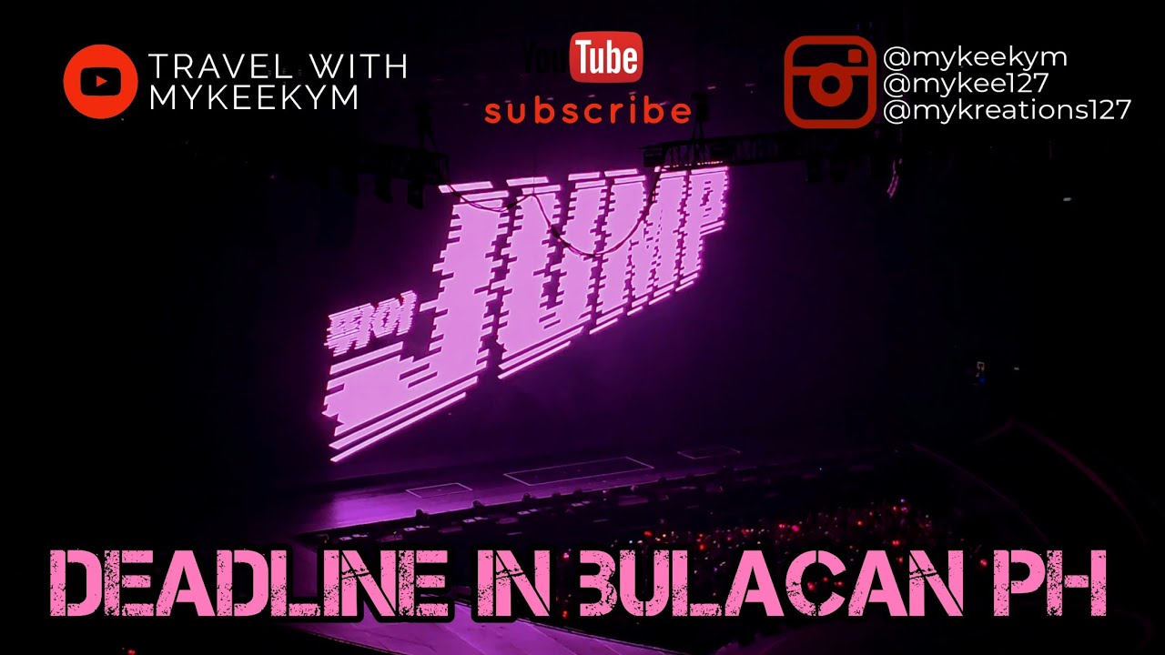 JUMP (Blackpink Deadline Concert in Bulacan PH) - YouTube