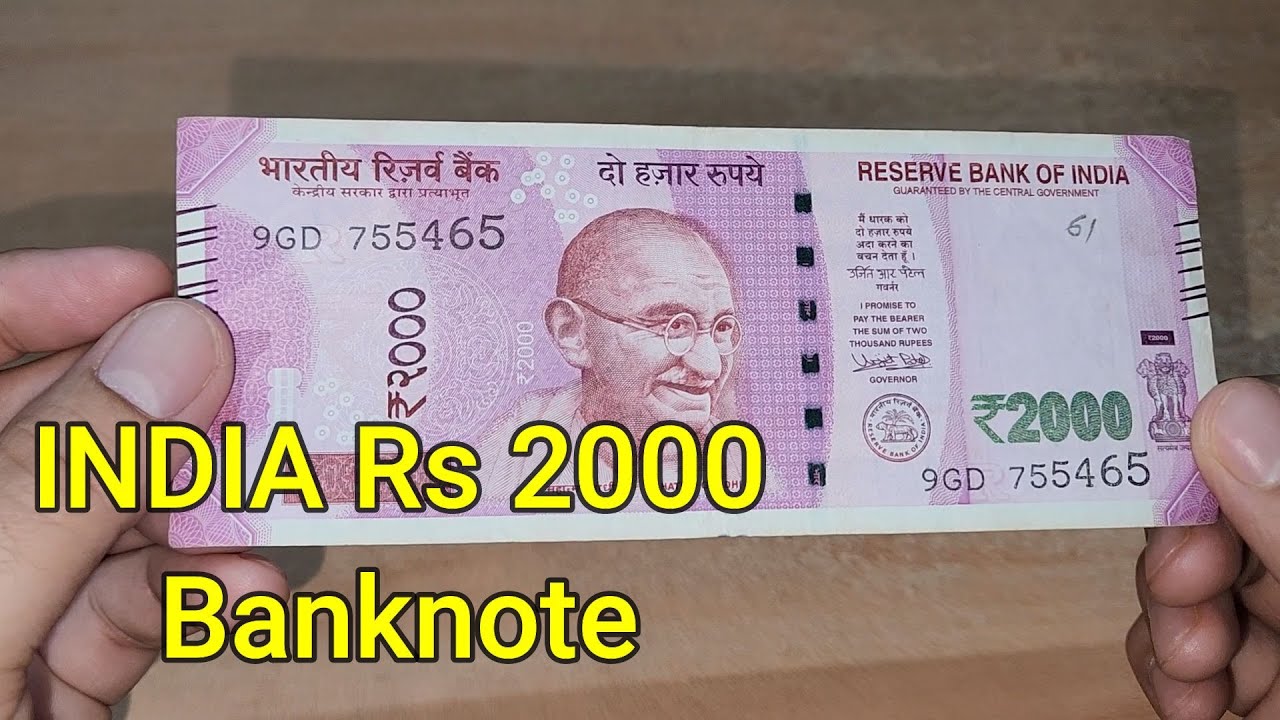 The Indian Rs 2000 Banknote - Currency Universe Shorts - YouTube