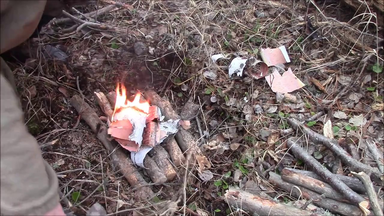 WHITETAIL DEER HUNT CAMPFIRE AND LUNCH - YouTube