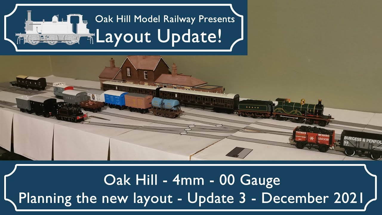 Layout Update! Oak Hill Update 3 - Planning the new layout - YouTube
