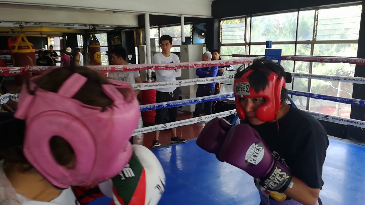 Sparring Lupita Bautista Vs Marilyn Badillo - YouTube