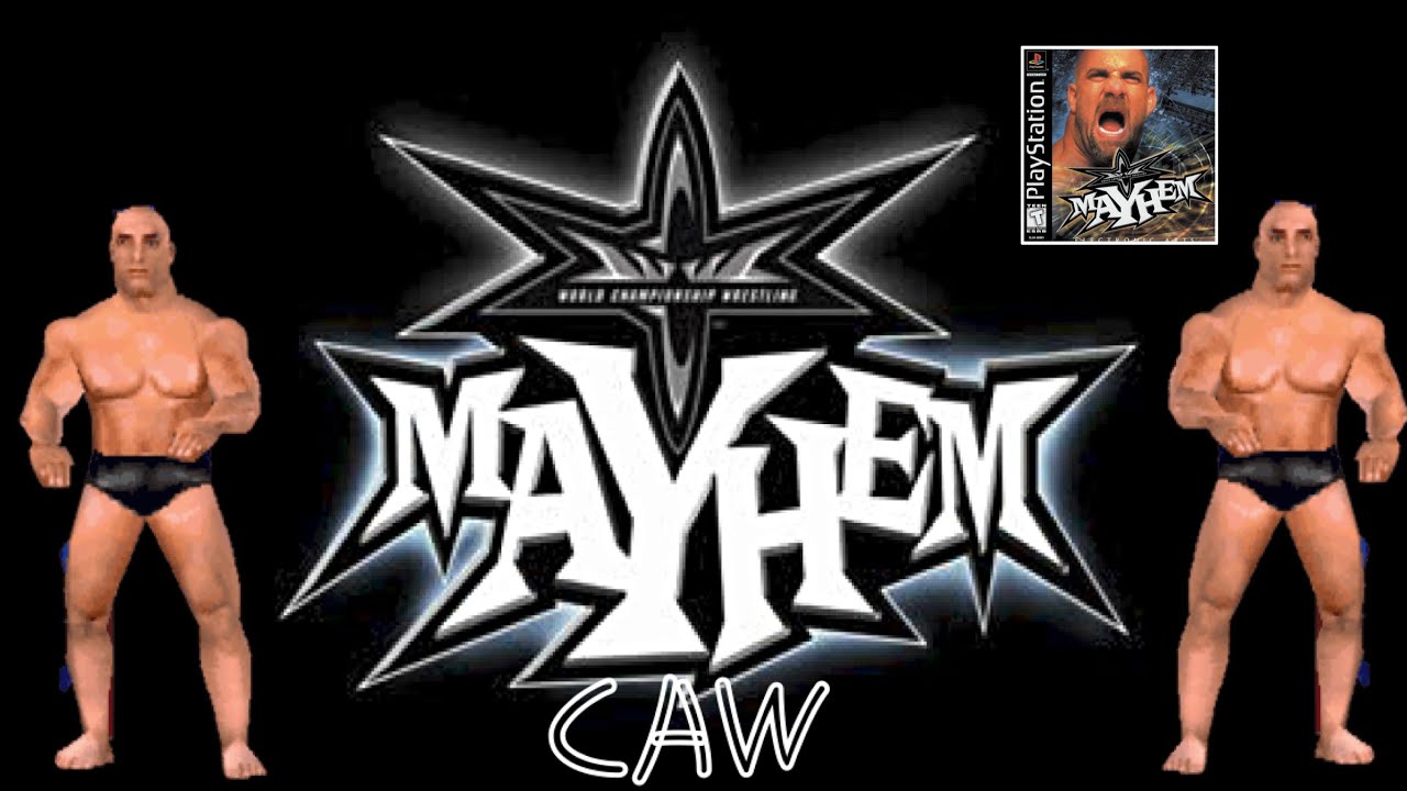 WCW Mayhem (PSX) | Create-a-Wrestler (CAW) - YouTube