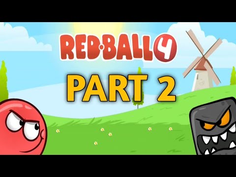 Red ball 4 - gameplay walkthrough part 2 level 9 - 15 ( Android iOS ...