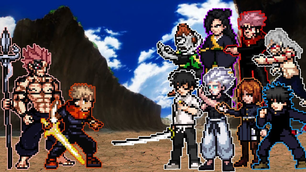 Yuji Final and Sukuna Era Heian VS Jujutsu Sorcerers and Cursed Spirits ...