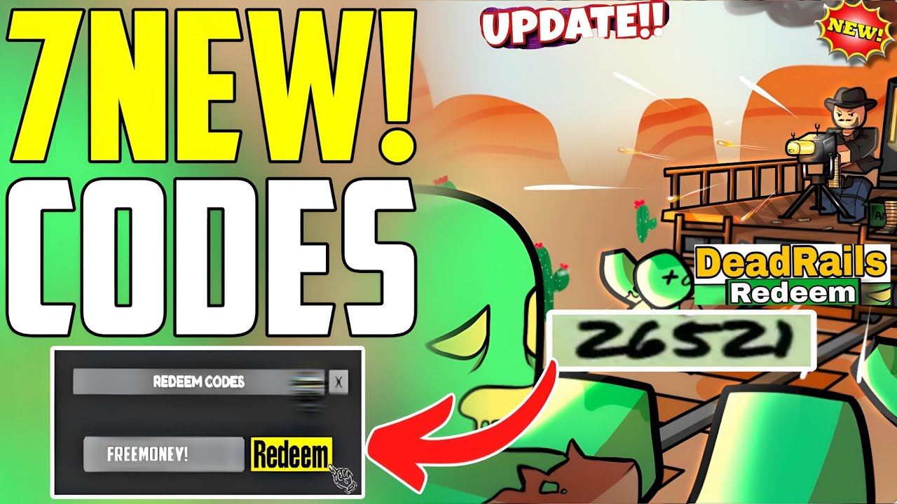 ️ACTIVE⚠️NEW CODES⚠️DEAD RAILS ROBLOX CODES MARCH 2025 - DEAD RAILS ...