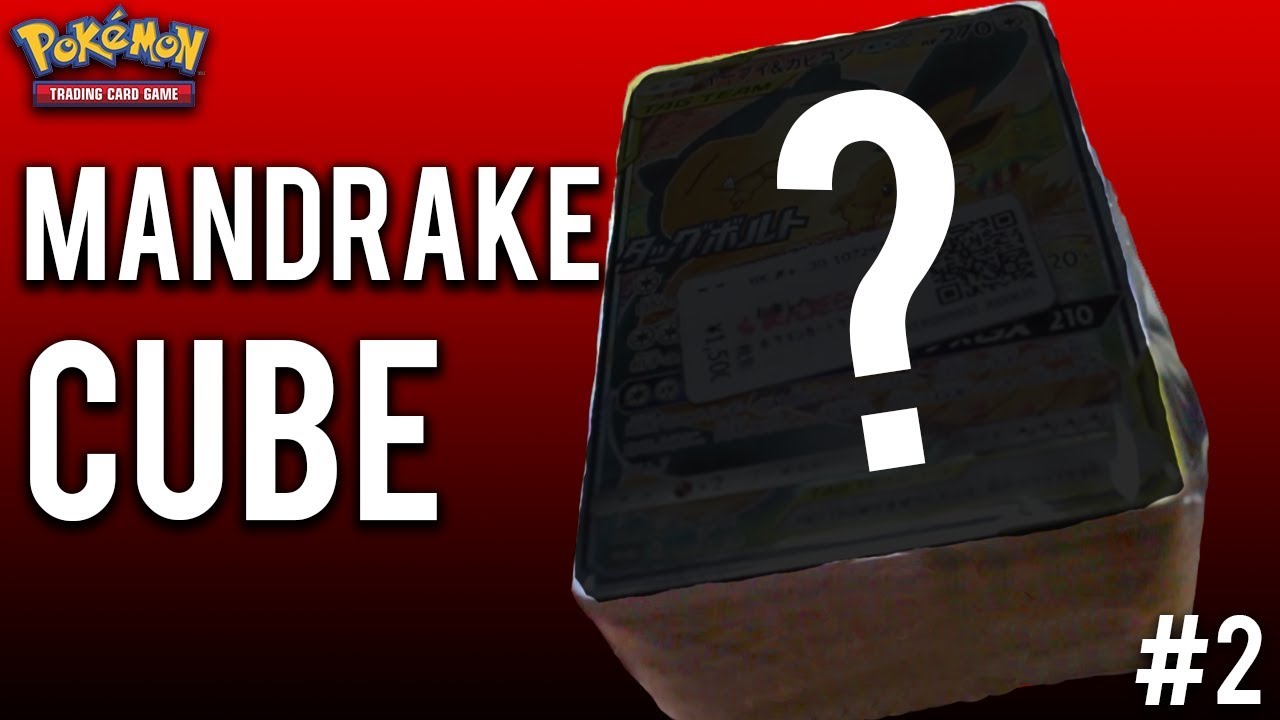 OPENING POKEMON MANDRAKE CUBES #2 - YouTube
