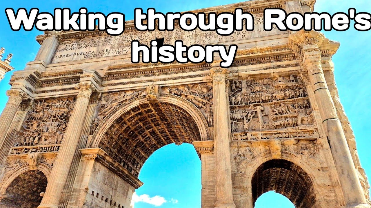 Walking through Rome's history - YouTube