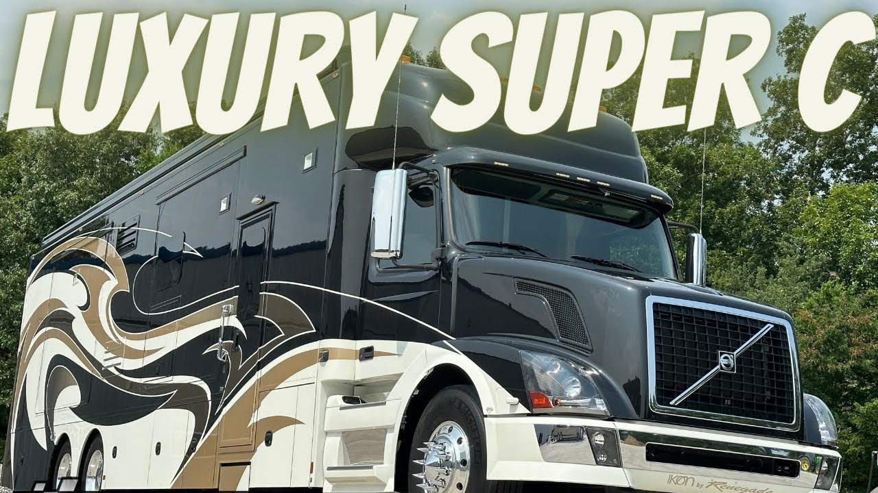 2014 Renegade iKon LUXURY Super C Motorhome on a Volvo Chassis - YouTube