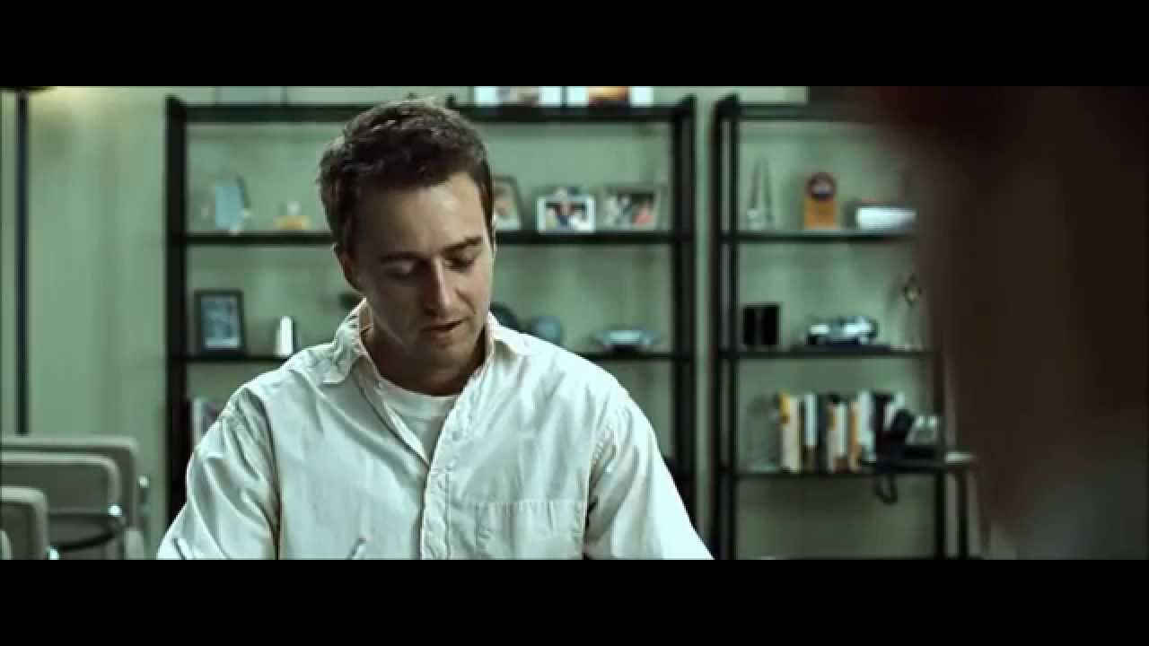 Fight Club - I am Jack's complete lack of surprise - YouTube