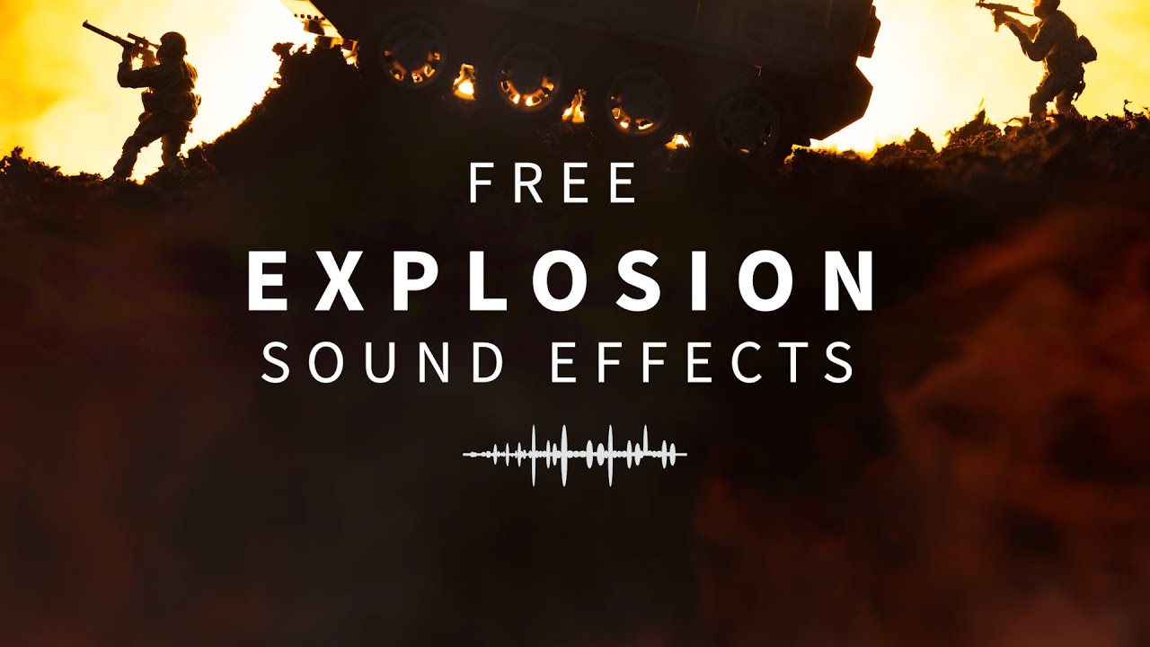FREE Explosion Sounds: Grenade, Blast, Explosion, Artillery, Debris ...