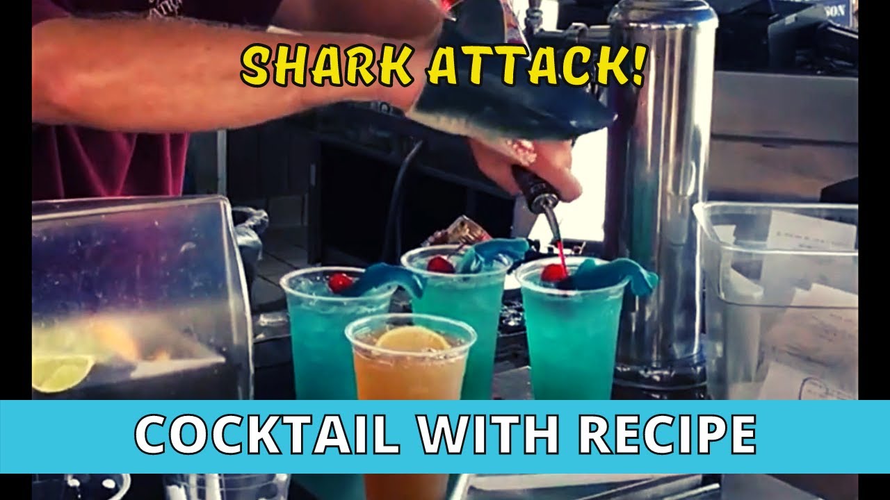 Shark Attack Cocktail at Universal Studios #shorts - YouTube