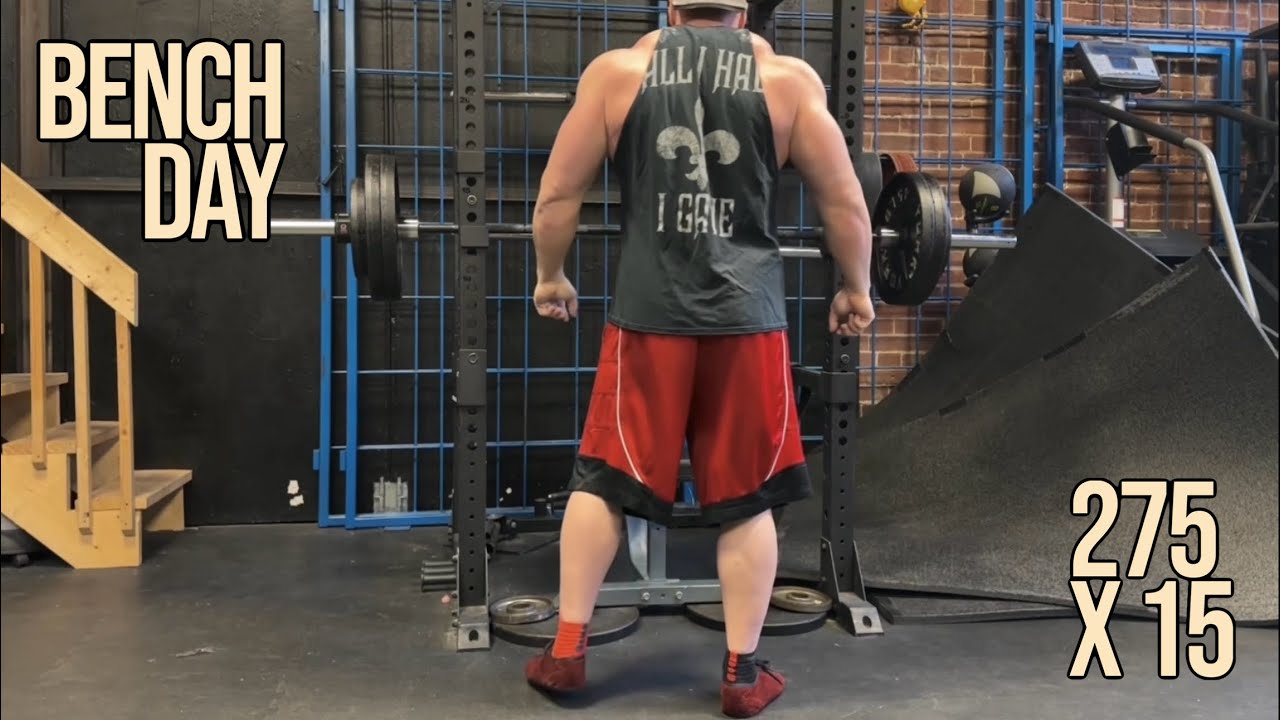 275 x 15 bench - YouTube
