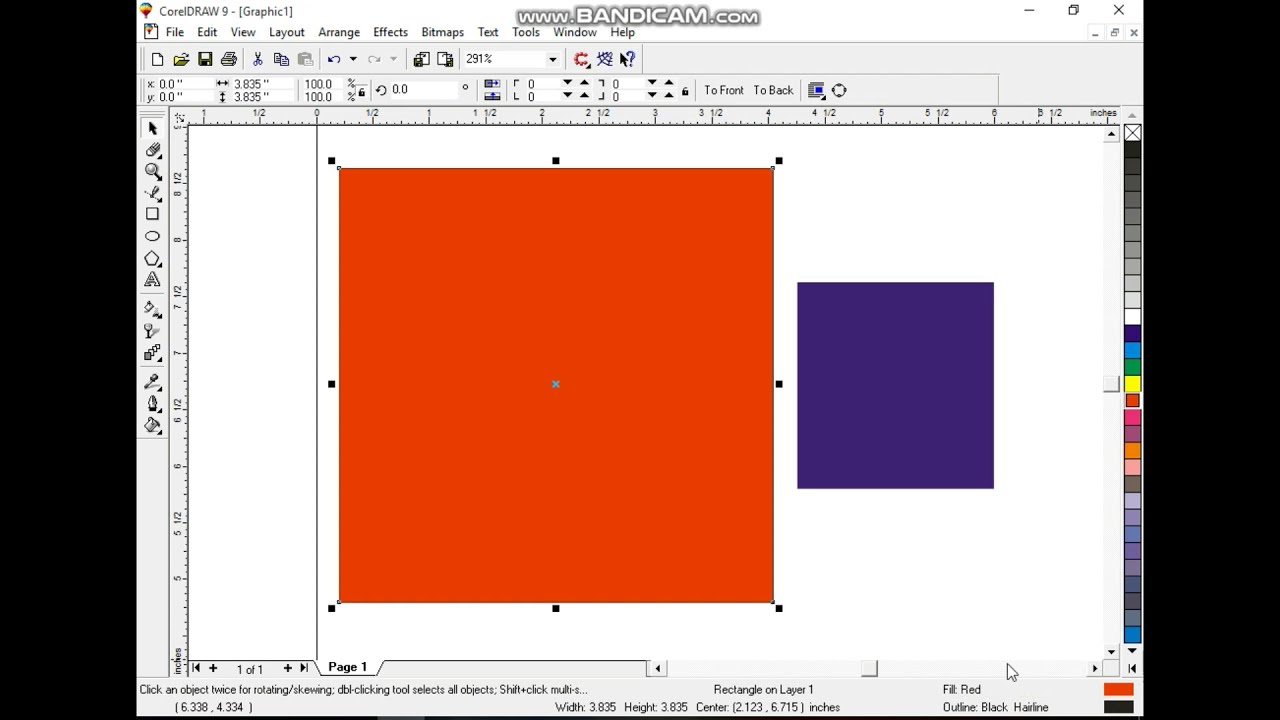 Introduction to Corel Draw 9 - YouTube
