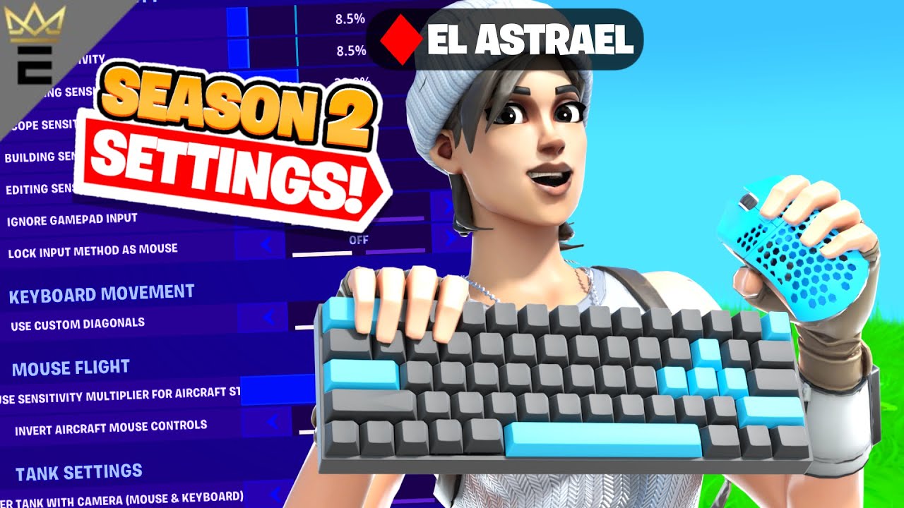 *BEST* Fortnite KBM Settings Guide! (Chapter 5 Season 2) - YouTube