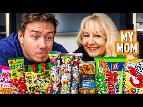Mum & Me Try Japanese Snacks – Guessing Game Gone Wild