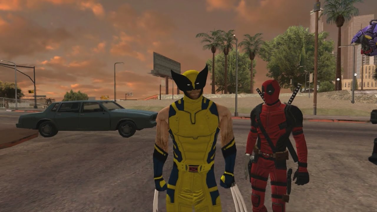 Deadpool And Wolverine GTA - YouTube