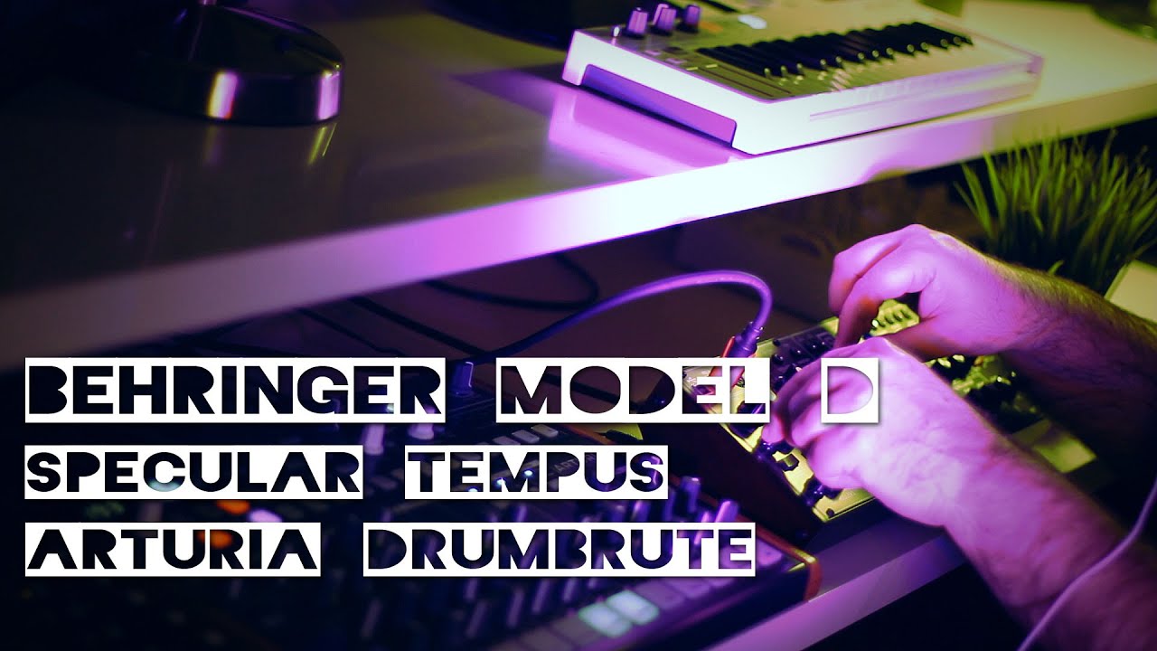 Behringer Model D Sequence - no Talk just Music (HD) - YouTube