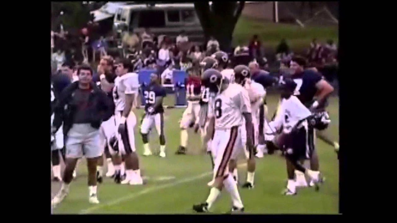 Chicago Bears Training Camp 1992 - YouTube