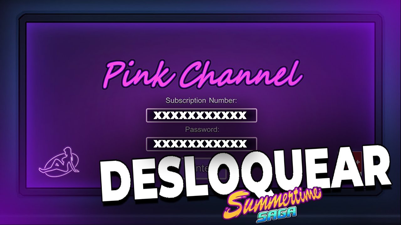 Summertime Saga | Desbloquear el Pink Channel (La Ruta de Jenny) - YouTube
