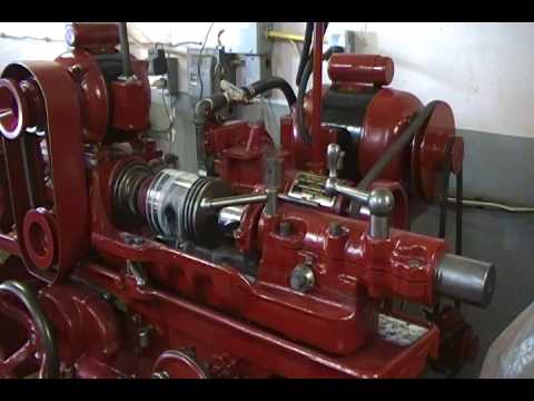 Piston grinding - YouTube