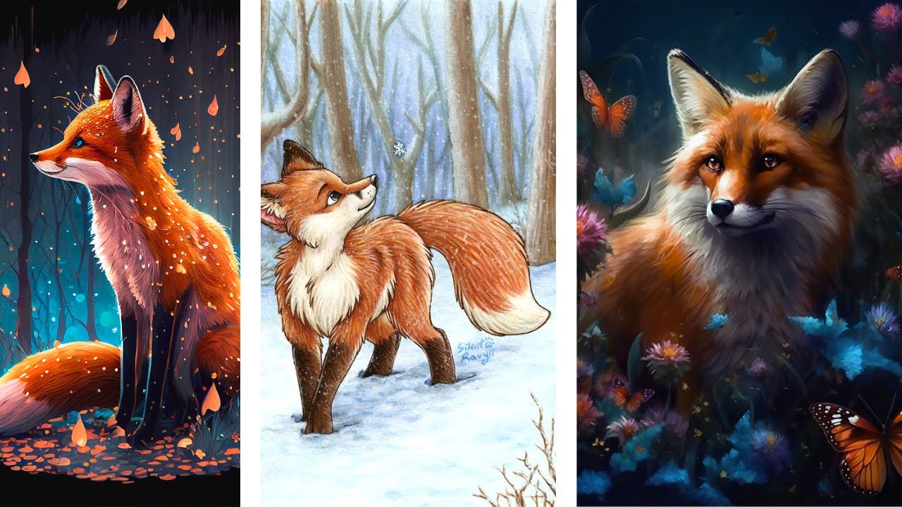 Beautiful Fox Art