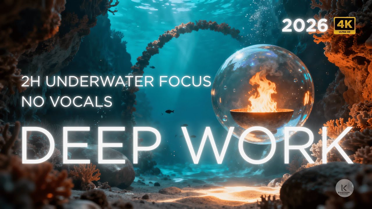 Deep House No Vocals | Underwater Work Mix for Productivity ...