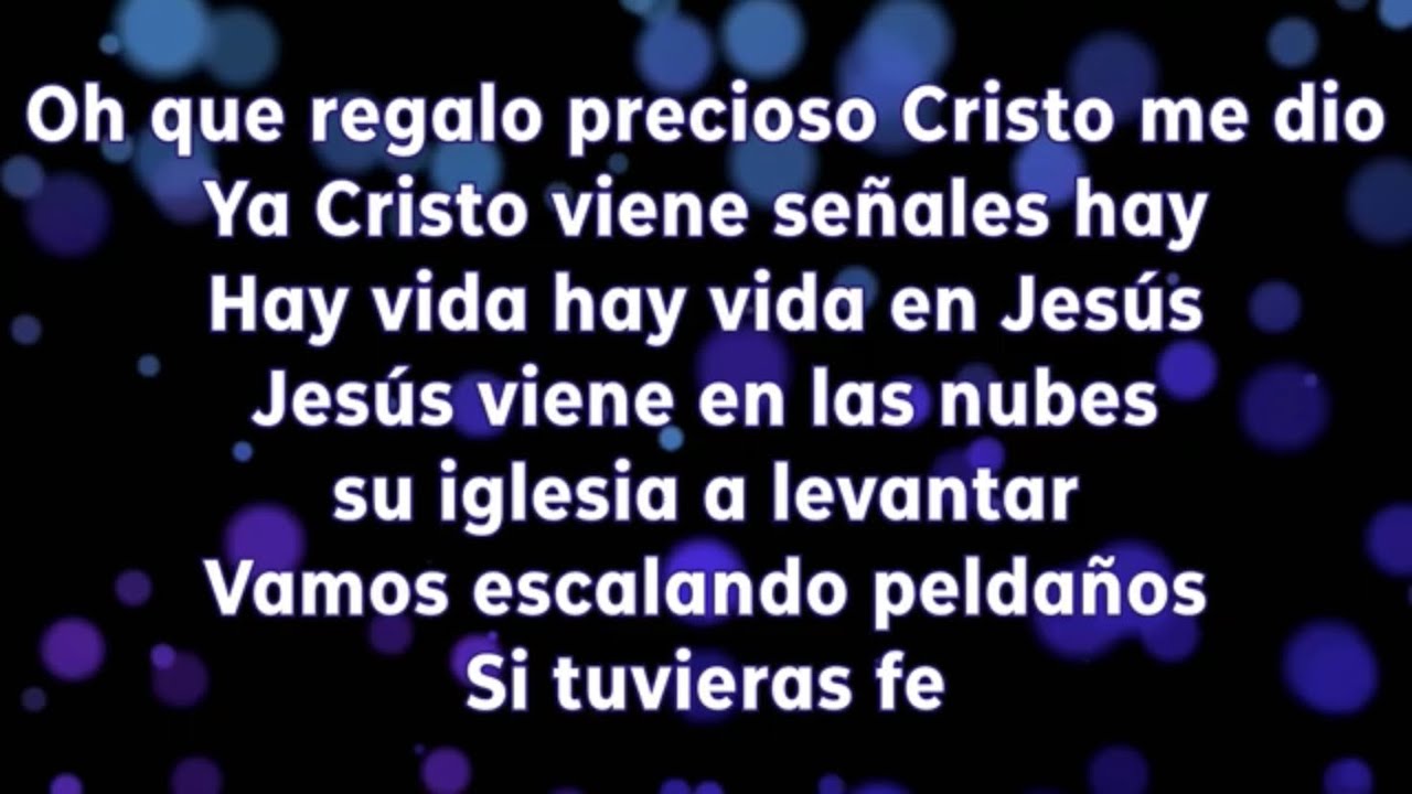 Popurrí de coros- Oh que regalo precioso Cristo me dio pista/karaoke ...