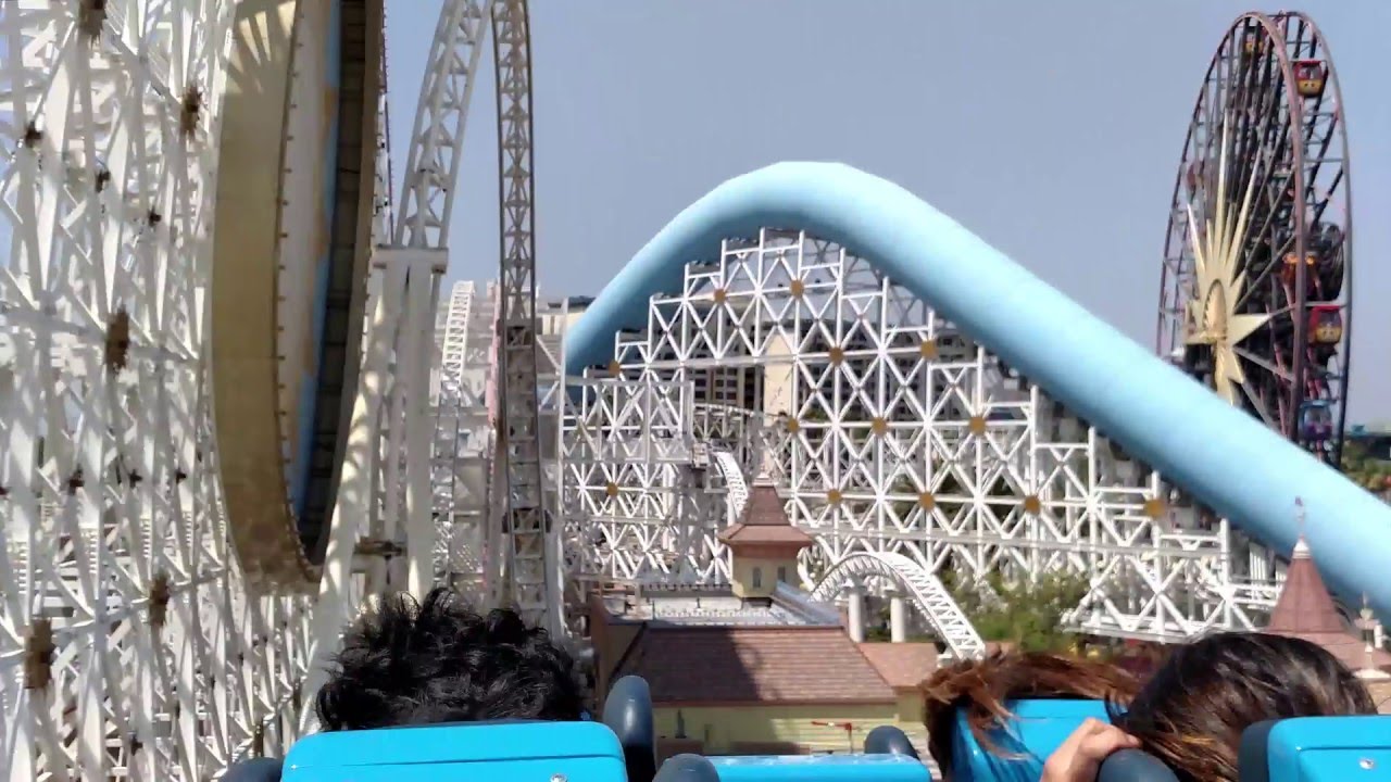 California Screamin DCA 4K - YouTube