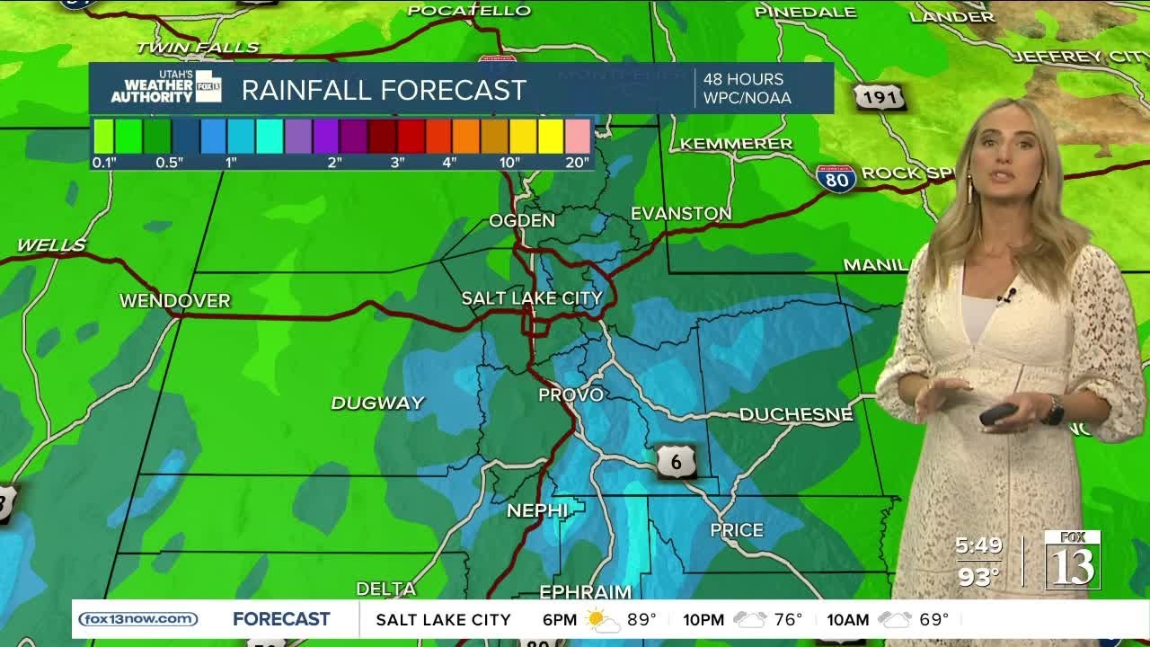 Utah's Weather Authority | Monday, Sep. 12 evening forecast - YouTube
