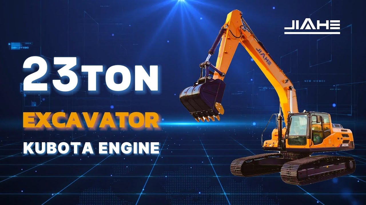 【JIAHE 230】23TON EXCAVATOR - YouTube