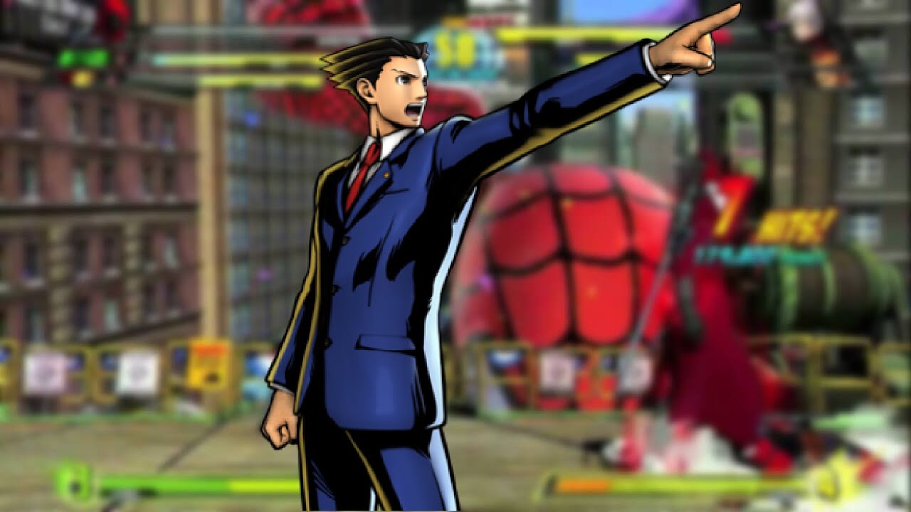 Marvel vs Capcom 3 - Phoenix Wright Voice Clips - YouTube