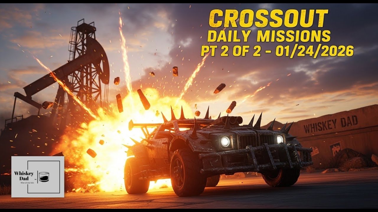 Crossout Daily Missions Pt 2 of 2 - 01/24/2026 - YouTube