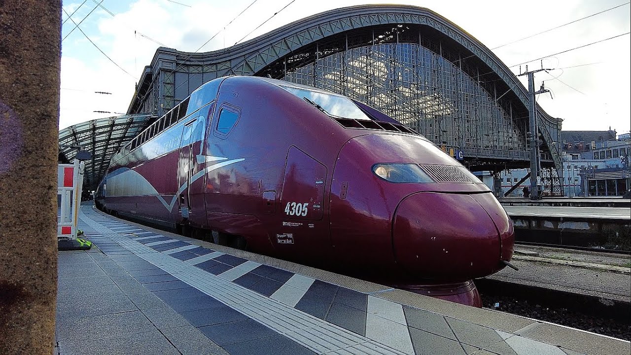 💫Eurostar Thalys Train🚄Köln Hbf 4K 60fps 28.11.2023 - YouTube