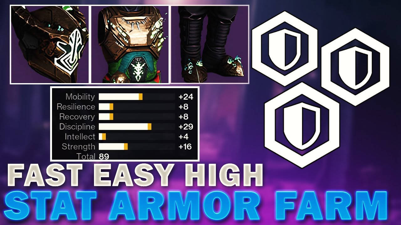 Destiny 2 Do This High Stat Armor Farm NOW! Guaranteed Quadruple 100 ...