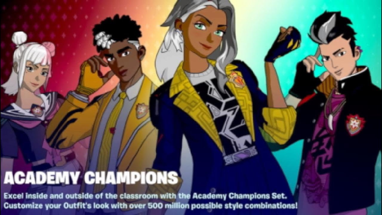 Fortnite showing you the Academy Champions Trailer - YouTube