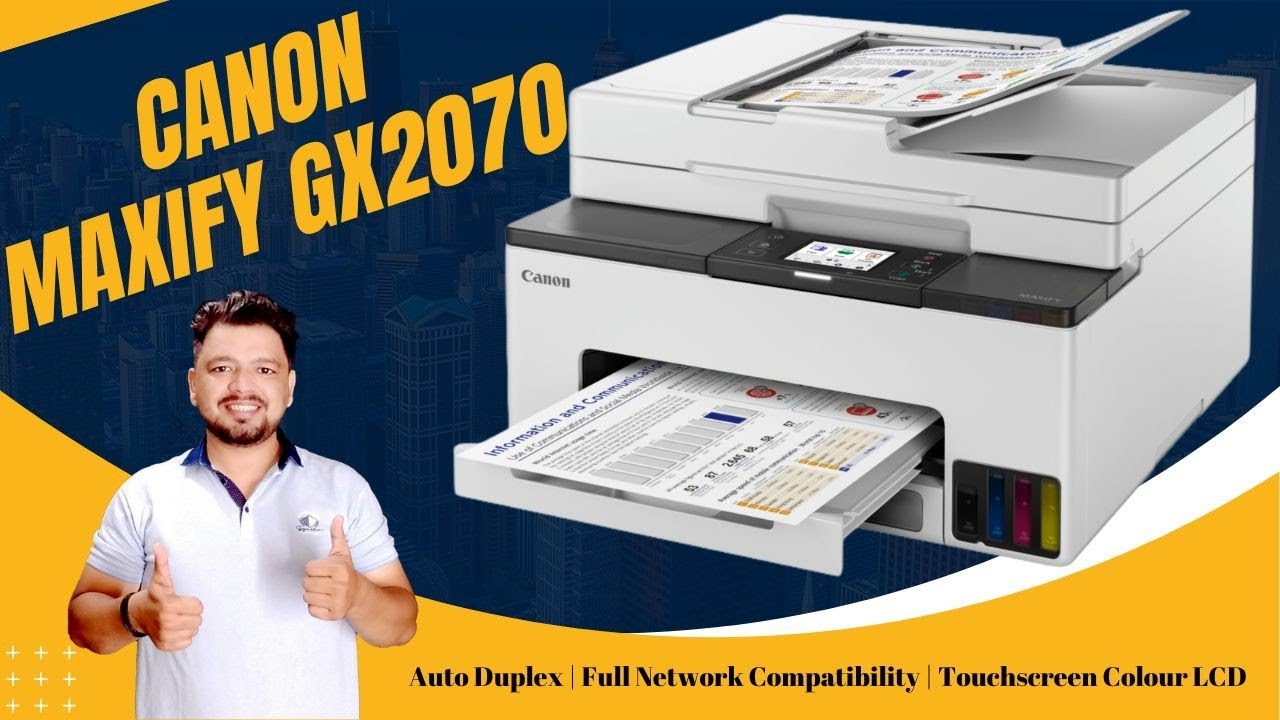Best canon printer 2024 | Maxify GX2070 | i Smart Tech - YouTube